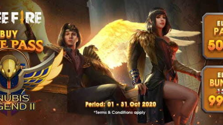 Garena Free Fire’s October Elite Pass – Anubis Legend II - Arena Lobby